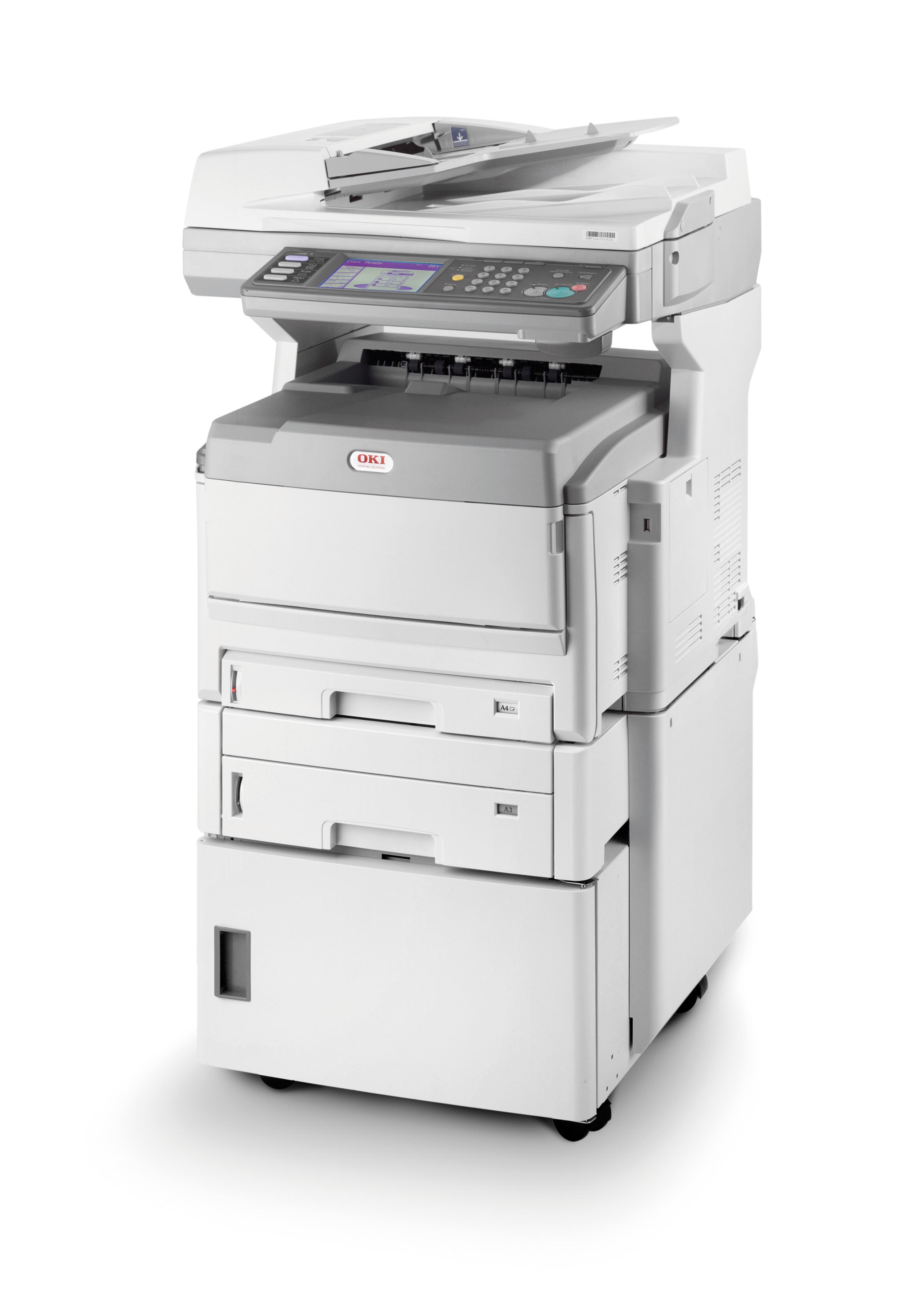 OKIs neue Farb-MFP Serie MC860: Die kompaktesten und kostengünstigsten ...